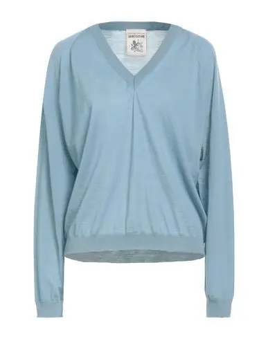 SEMICOUTURE Virgin Wool Sweater - Blue