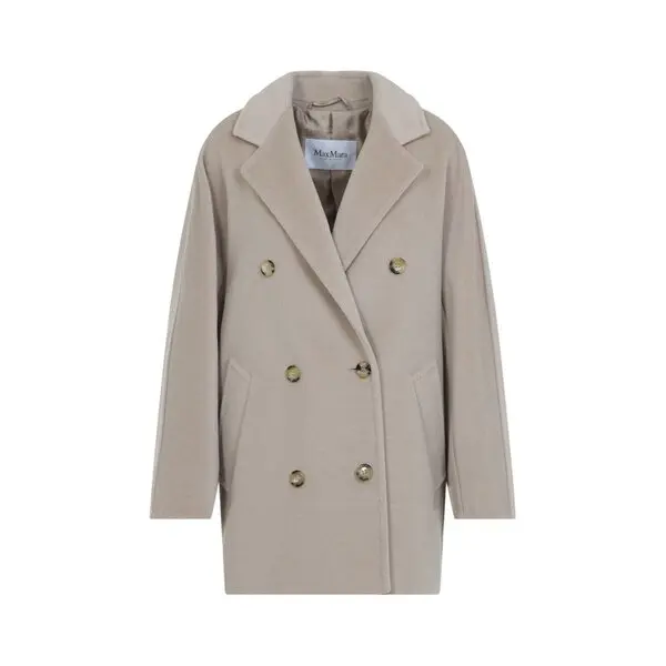 Max Mara Avena Wool & Cashmere Madame Coat - Beige
