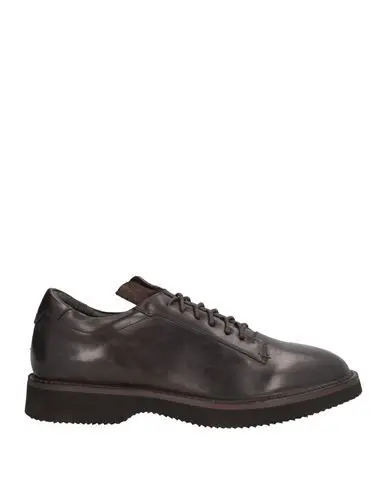 CALPIERRE Dark Leather Lace-up Shoes