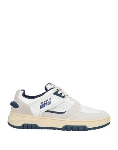 MSGM Light Leather Sneakers