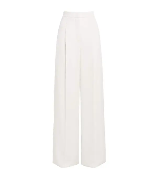 Max Mara Compact Cady Wide-leg Trousers