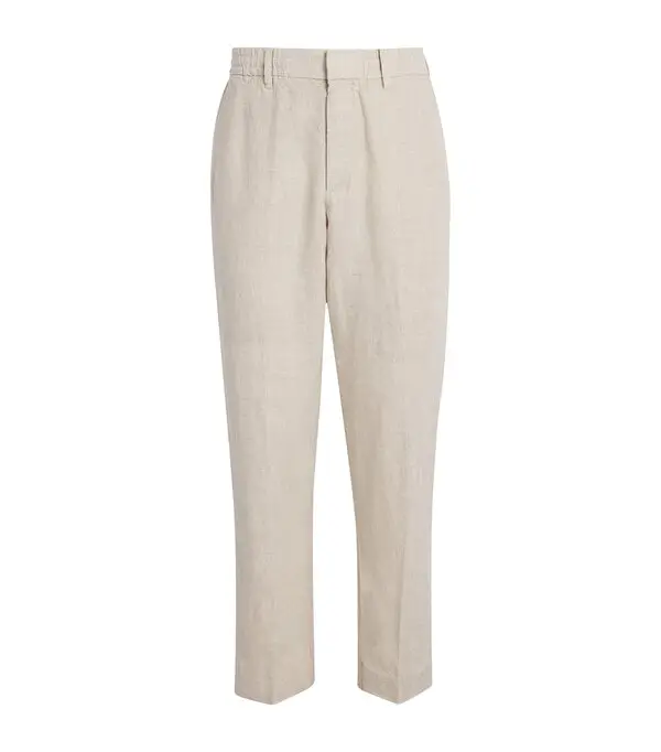 Nn07 Linen Tapered Trousers