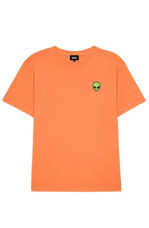 DALIX Alien Midweight Garment Dye Tee - Sherbert