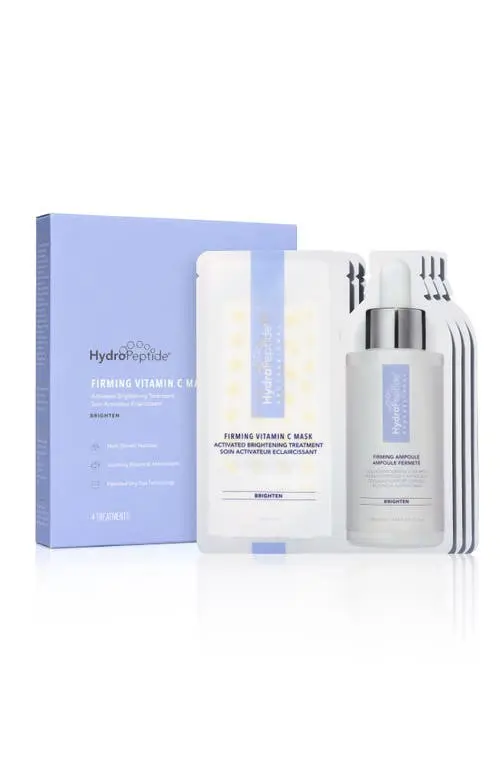 HYDROPEPTIDE Firming Vitamin C Mask Activated Brightening Treatment 4-pack