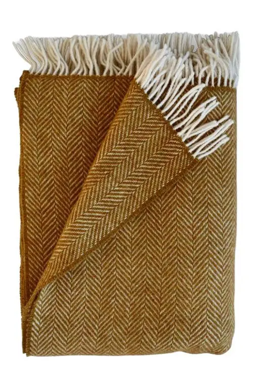 EVANGELINE Herringbone W/ Cashmere Throws