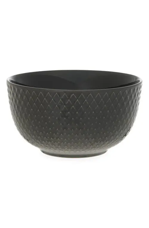 LYNGBY PORCELAEN Rhombe Earth Small Bowl
