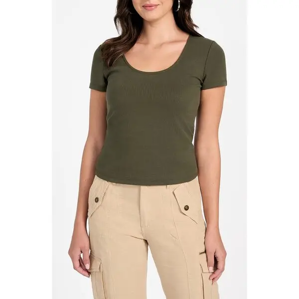Guess Lena Ribbed Top