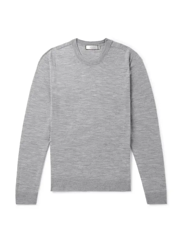 Canali Wool Crew-neck Sweater