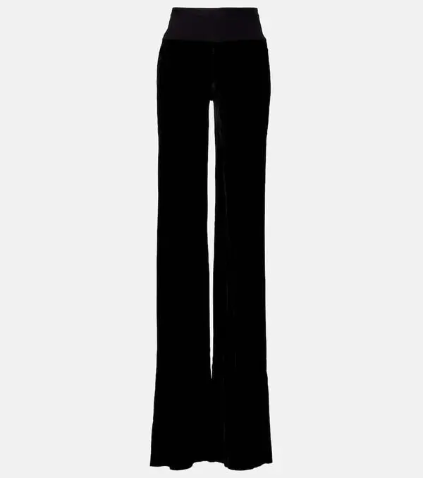 Rick Owens Bias Cady Crêpe Wide-leg Pants