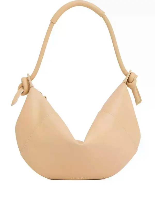 MANSUR GAVRIEL Mini Fortuna Knotted-handle Bag - Neutrals