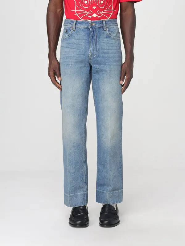 Valentino Garavani Straight Leg Jeans - Blue