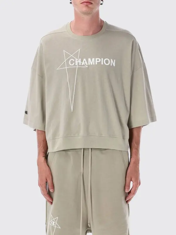RICK OWENS X CHAMPIONS T-shirt - Pearl