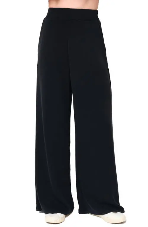 GIBSONLOOK Wide Leg Lounge Pants - Black