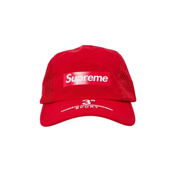 Supreme Mesh Side Panel Cap - Red