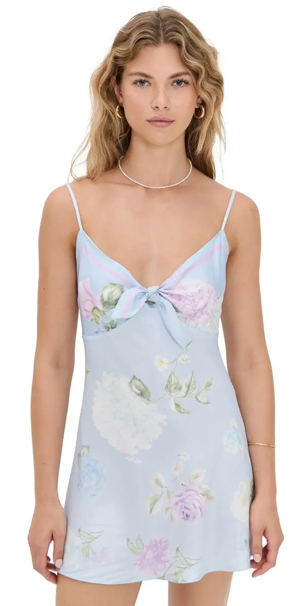 LoveShackFancy Beliona Mini Dress