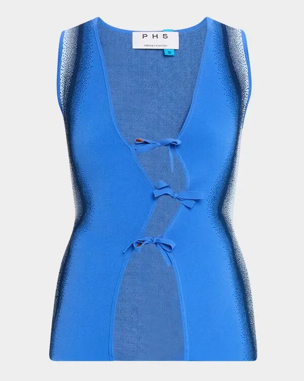 Ph5 Nova Knit Vest - Blueberry