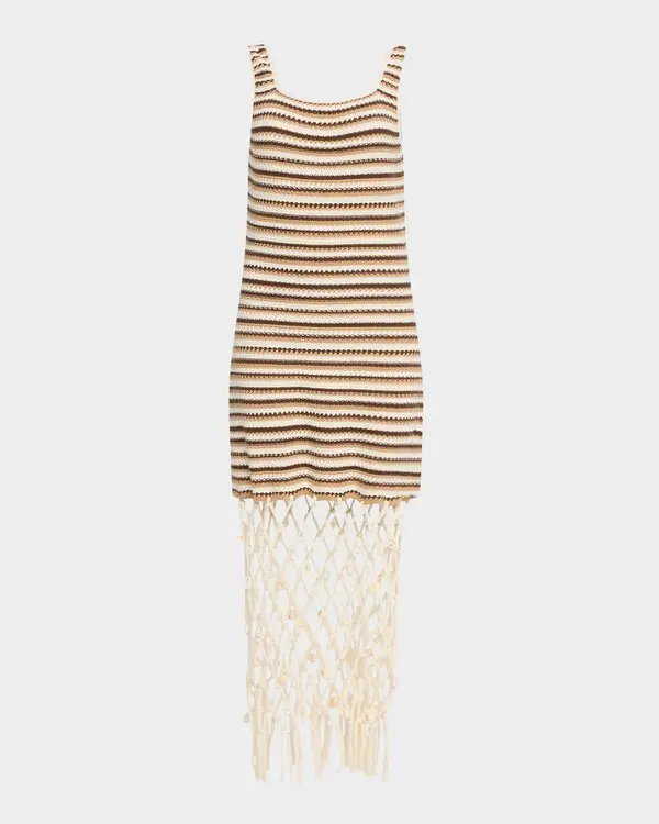 Rails Nastia Crochet-knit Midi Dress