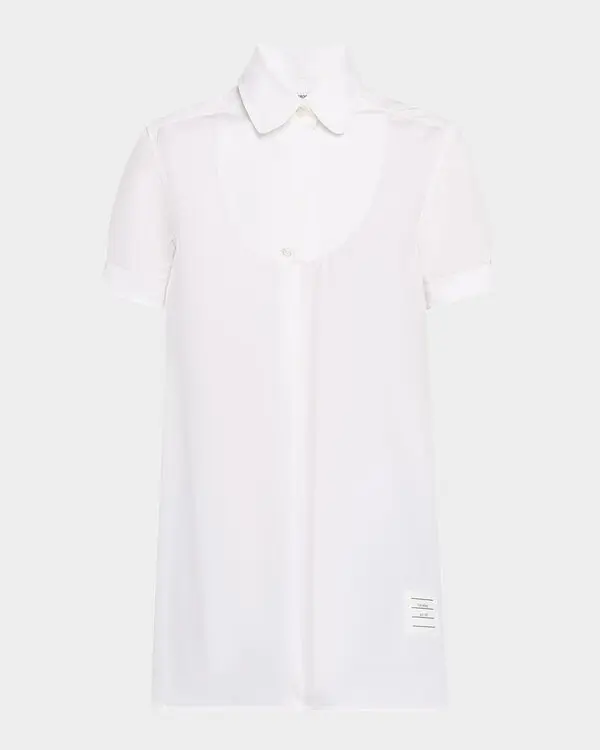 Thom Browne Bib-front Tunic Shirt
