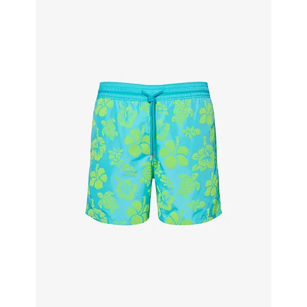 Vilebrequin Graphic-print Swim Shorts