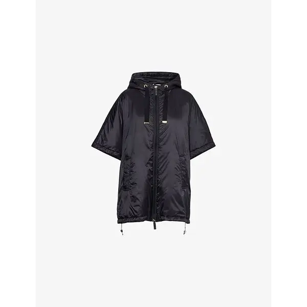 MAX MARA CUBE Greenci Hooded Shell Jacket
