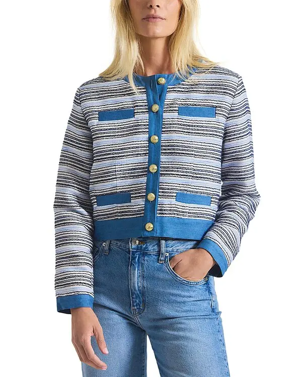 Derek Lam 10 Crosby Elaine Tweed Jacket
