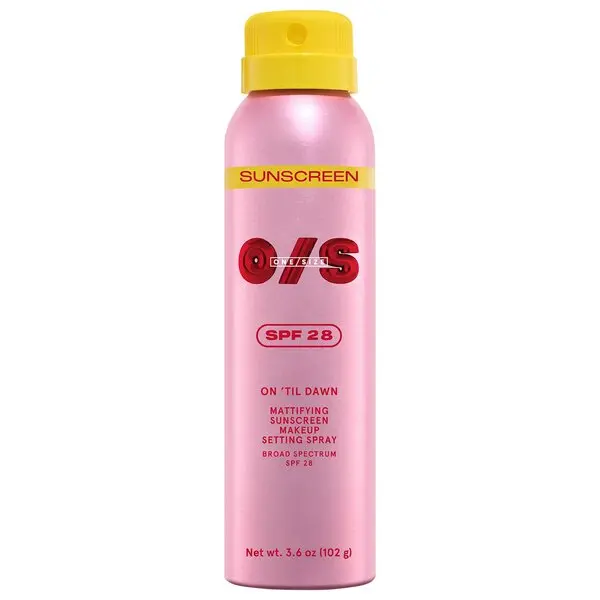 ONE/SIZE BY PATRICK STARRR On 'til Dawn Mattifying Sunscreen Makeup Setting Spray Spf 28