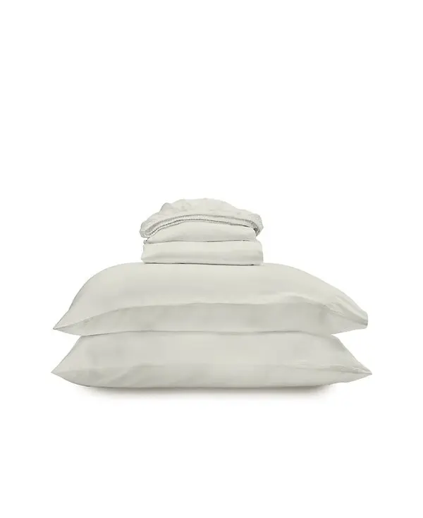 ETTITUDE Luxe Cleanbamboo Sateen+ Sheet Set - Stone