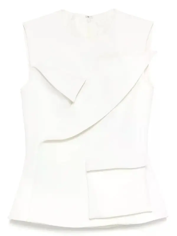 ISABEL SANCHIS Delila Top - White