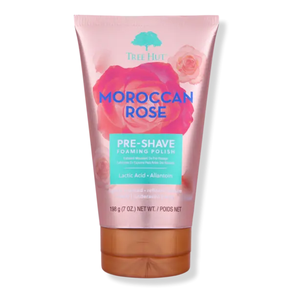 TREE HUT Pre-shave Foaming Polish Moroccan Rose