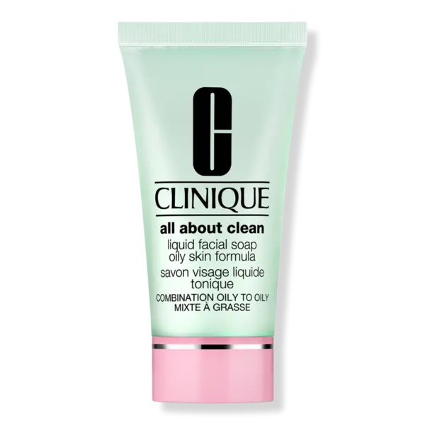 CLINIQUE All About Clean Liquid Facial Soap Cleanser Oily Mini