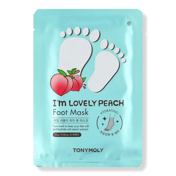 TONYMOLY I'm Lovely Peach Hydrating Body Mask Foot - One-color
