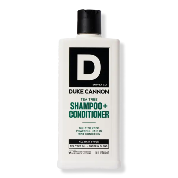 DUKE CANNON Shampoo + Conditioner Tea Tree