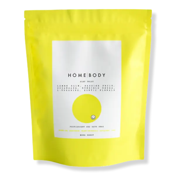 HOMEBODY Plot Twist Pearlescent Cbd Bath Bomb Soak