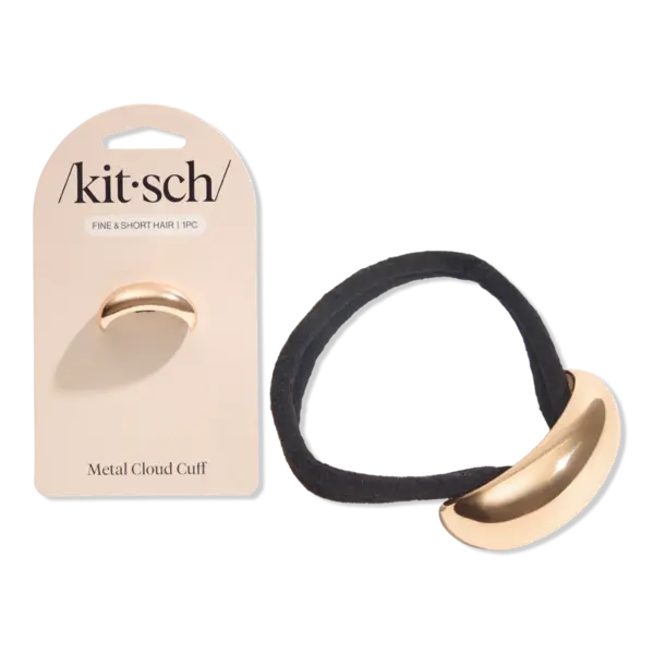 KITSCH Gold-tone Metal Cloud Cuff