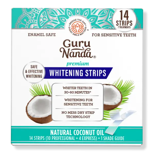 GURUNANDA Whitening Strips 7 Day Treatment