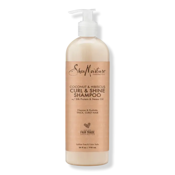 SHEAMOISTURE Coconut & Hibiscus Curl & Shine Shampoo