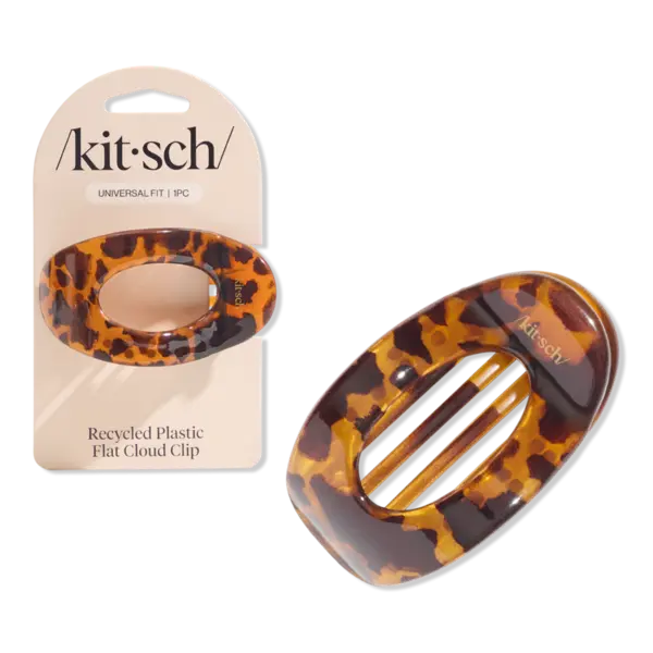 KITSCH Tortoise Cloud Flat Claw Clip - One-color