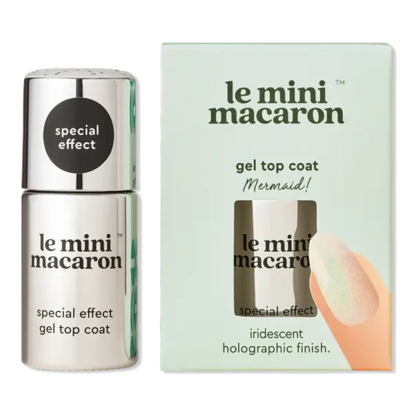 LE MINI MACARON Gel Top Coat Mermaid - One-color