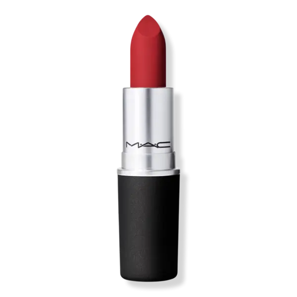 MAC COSMETICS Powder Kiss Moisturizing Matte Lipstick - Ruby New