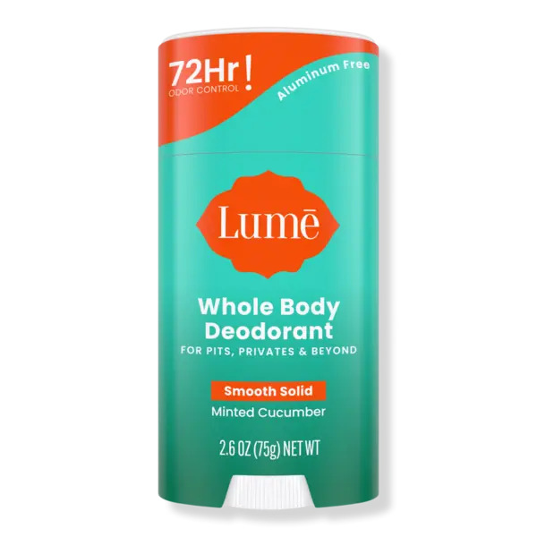 LUME Whole Body Deodorant Smooth Solid Minted Cucumber