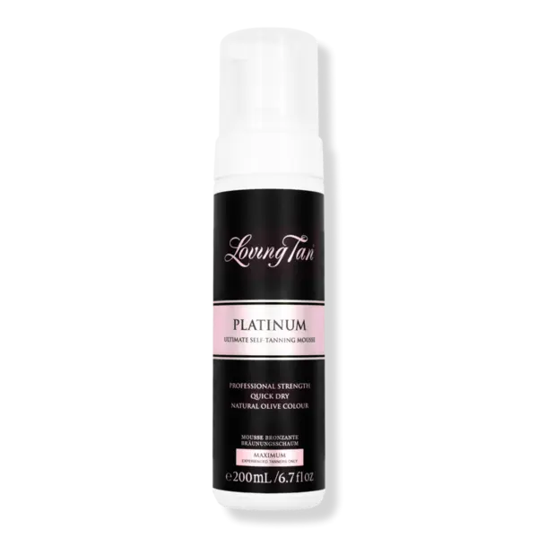 LOVING TAN Platinum Ultimate Self Tanning Mousse