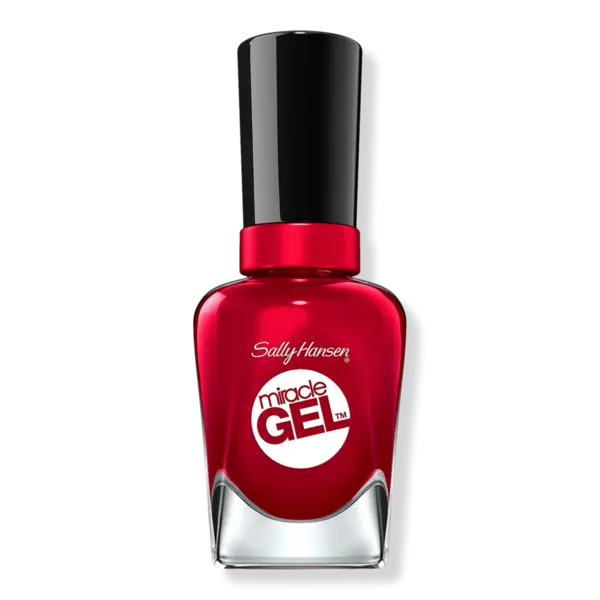 SALLY HANSEN Miracle Gel Nail Polish Reds, Oranges & Yellows - Rhapsody Red