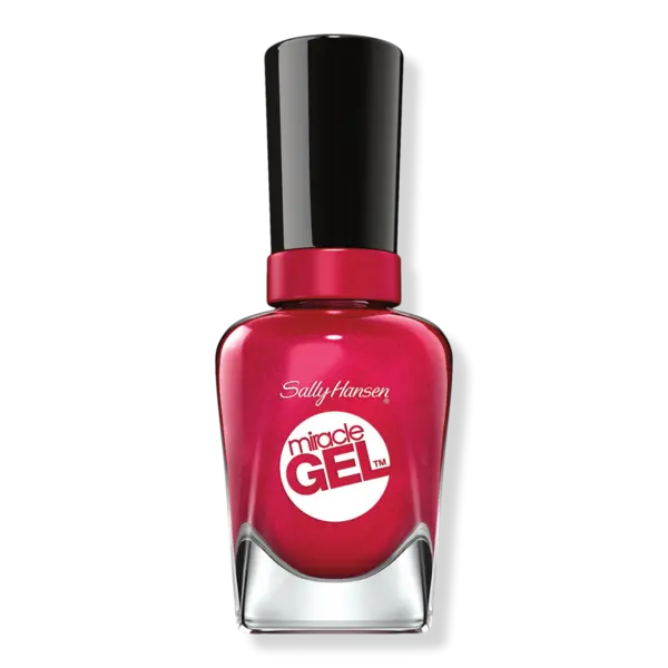 SALLY HANSEN Miracle Gel Nail Polish Reds, Oranges & Yellows - Bordeaux Glow