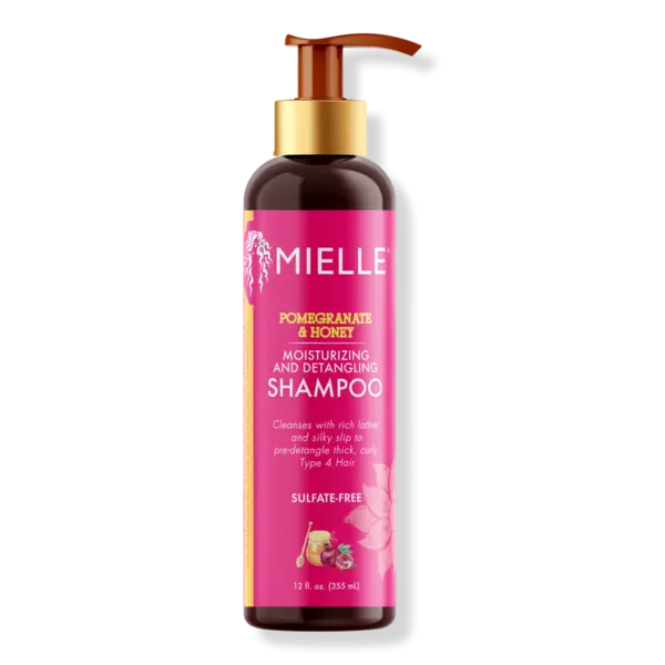 MIELLE Pomegranate & Honey Moisturizing And Detangling Shampoo