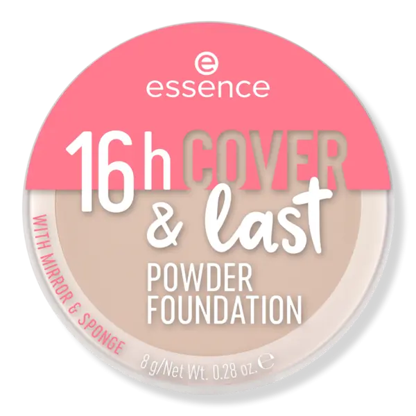ESSENCE 16h Cover & Last Powder Foundation - 05 Classic Vanilla