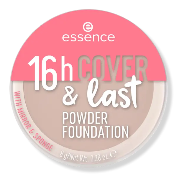 ESSENCE 16h Cover & Last Powder Foundation - 09 Soft Tan