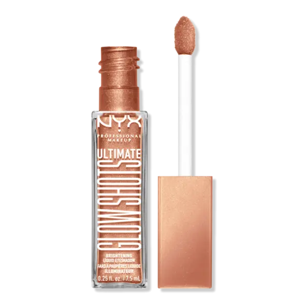 NYX PROFESSIONAL MAKEUP Ultimate Glow Shots Vitamin C Infused Liquid Eyeshadow - Twisted Tangerine