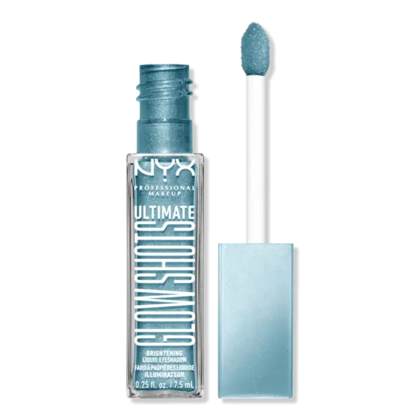 NYX PROFESSIONAL MAKEUP Ultimate Glow Shots Vitamin C Infused Liquid Eyeshadow - Blueberry Baller