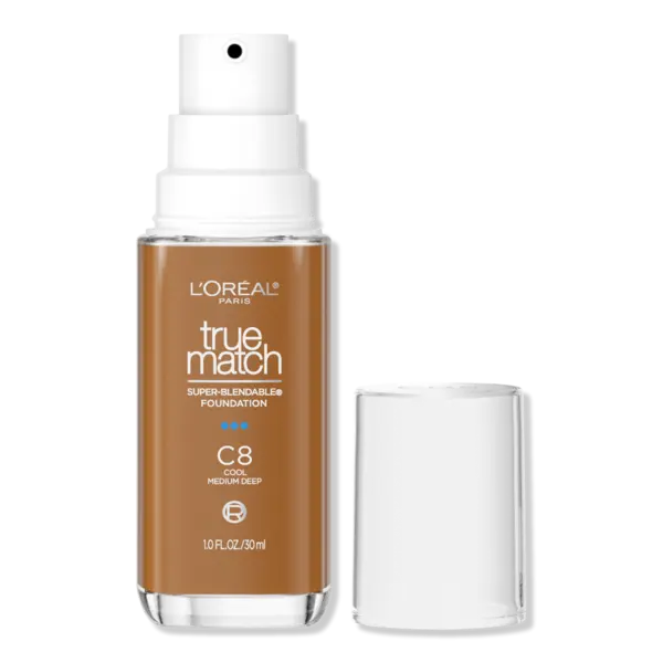 L'OREAL True Match Super-blendable Foundation - C8 Cool Medium Deep