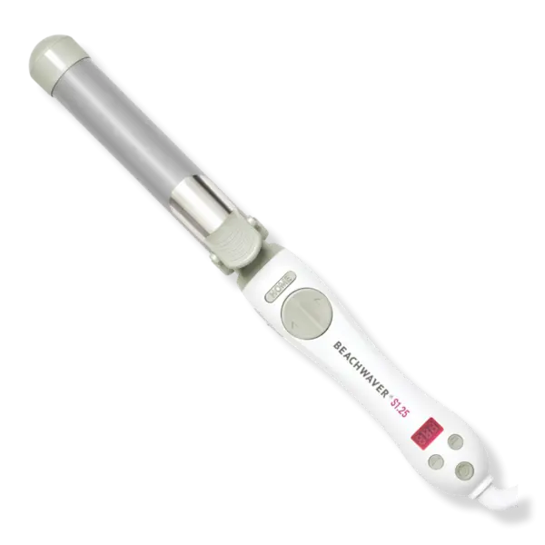 THE BEACHWAVER CO. Dual Voltage Rotating Curling Iron